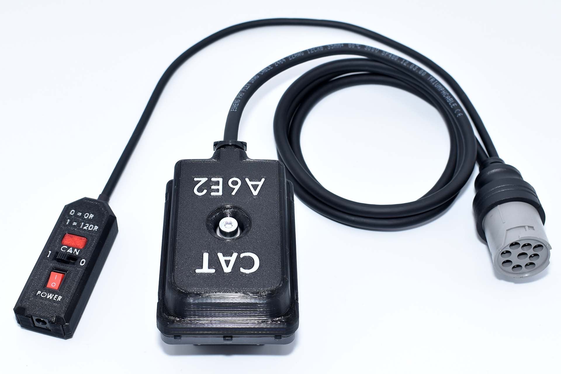 Caterpillar A6E2 Bench Cable, J1939 Interface